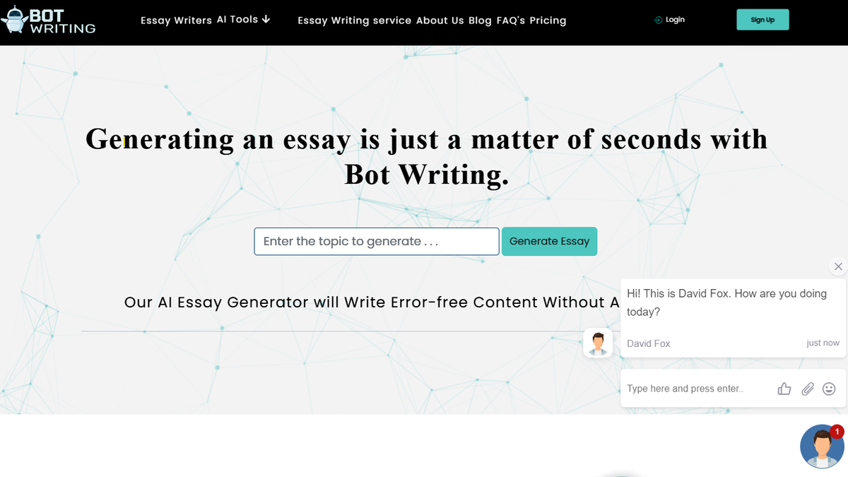 Bot Writing
