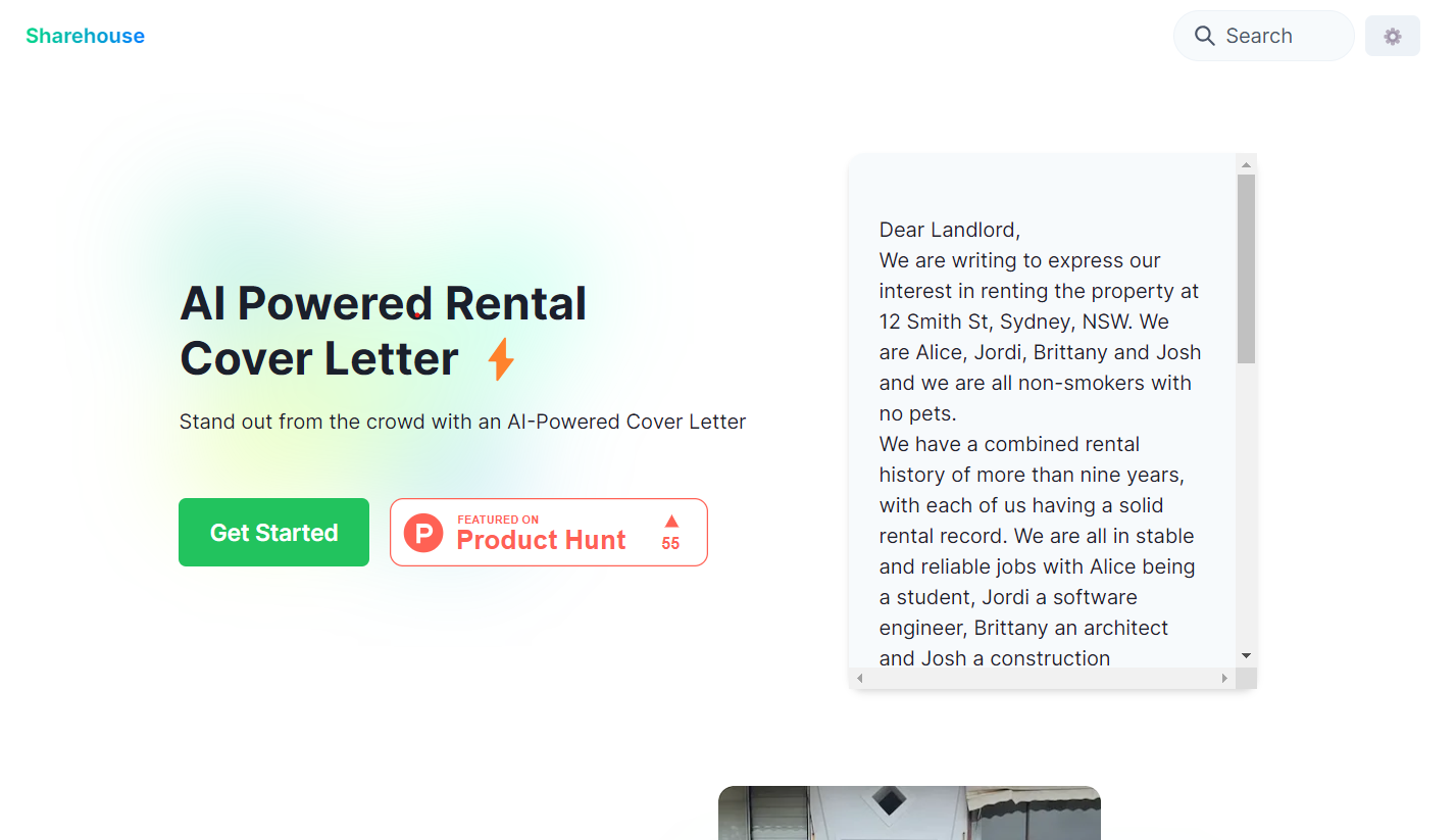 AI Rental Cover Letter