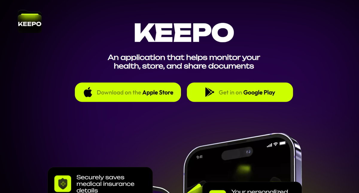 Keepo - AI health tracker & assistant