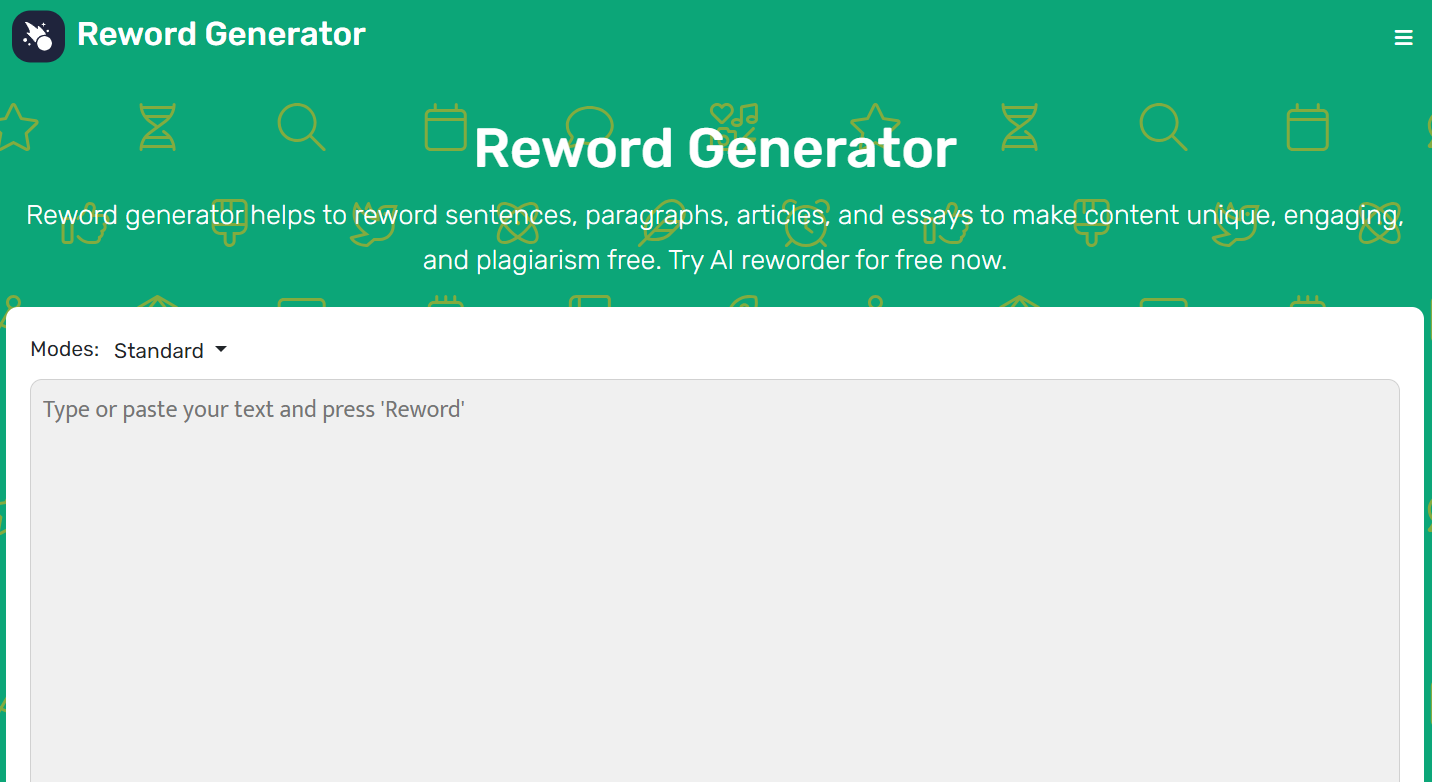 Reword Generator