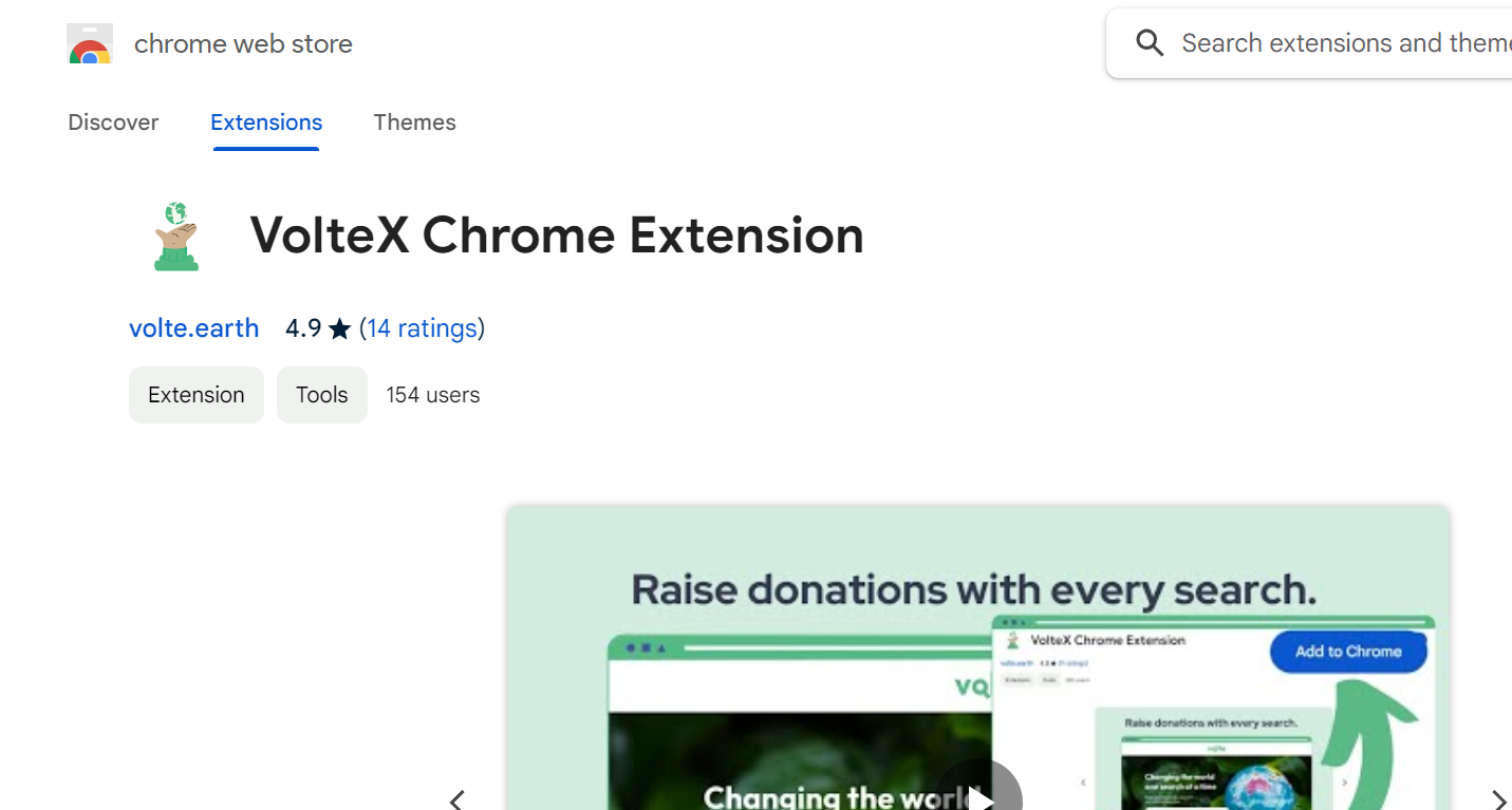VolteX Chrome Extension