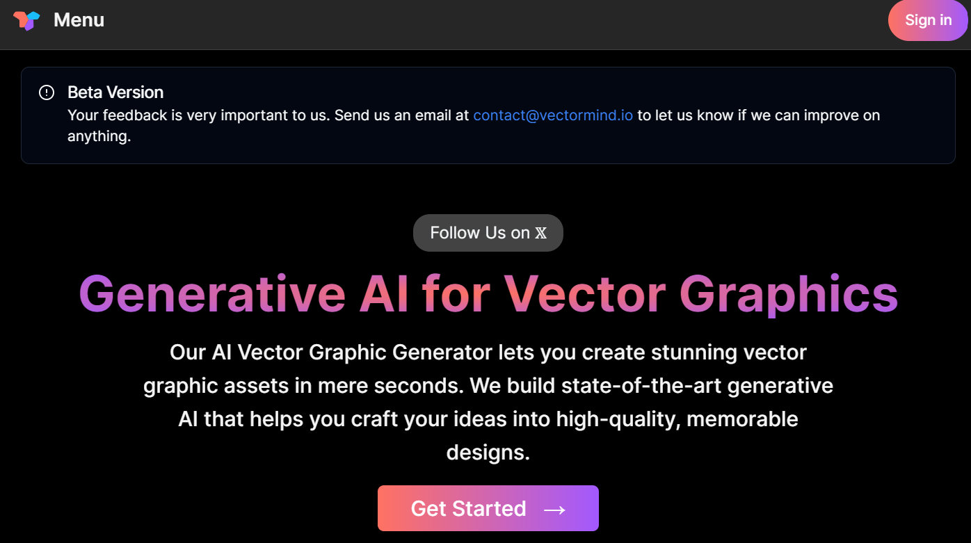 VectorMind - Generative AI for Vector Graphics