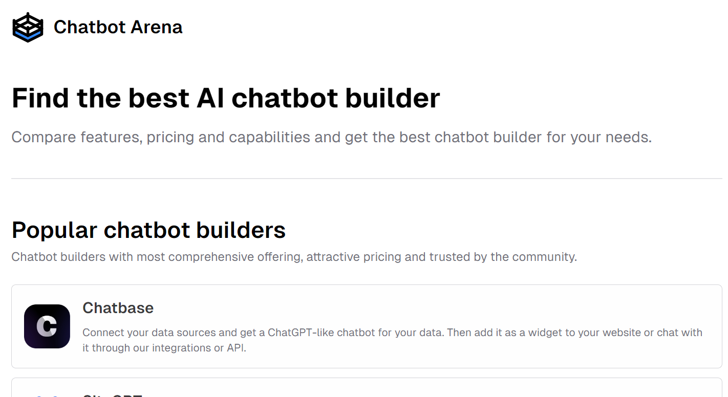 Chatbot Arena