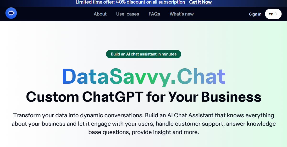 DataSavvy.Chat