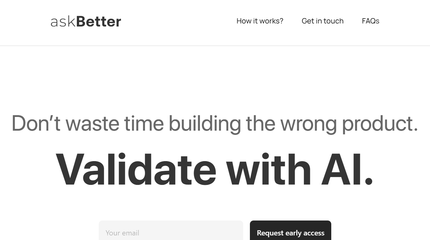 Validate AI