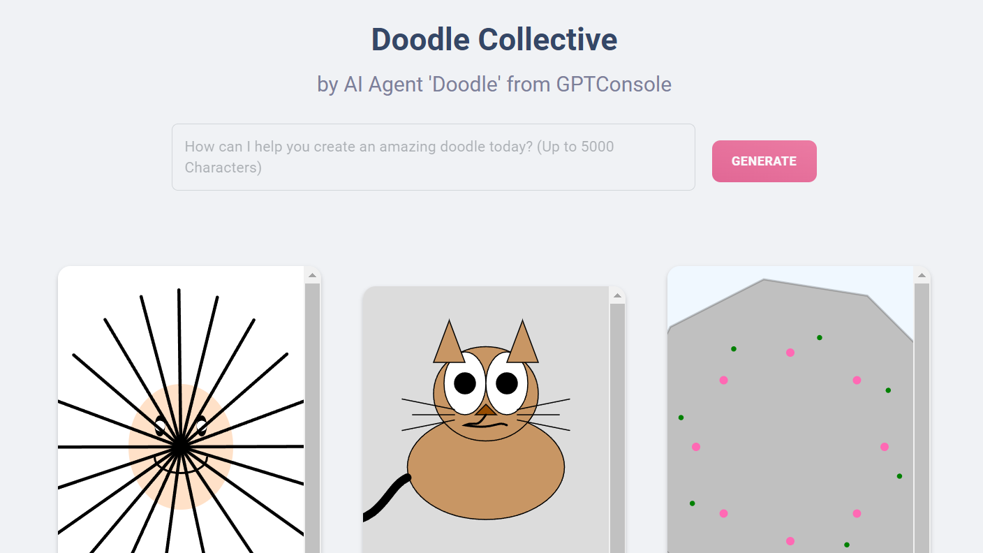 Doodle Generator