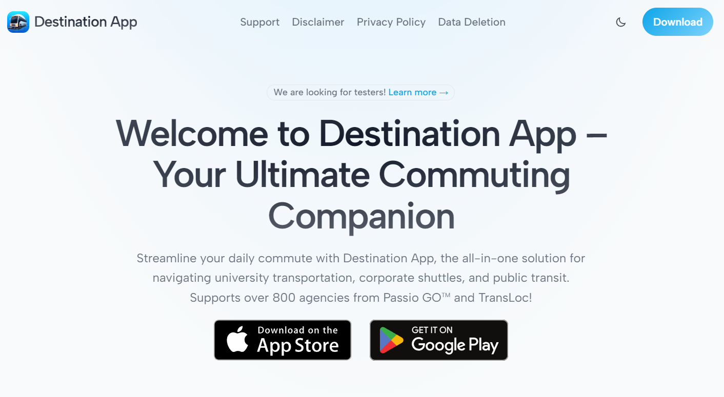 Destination App
