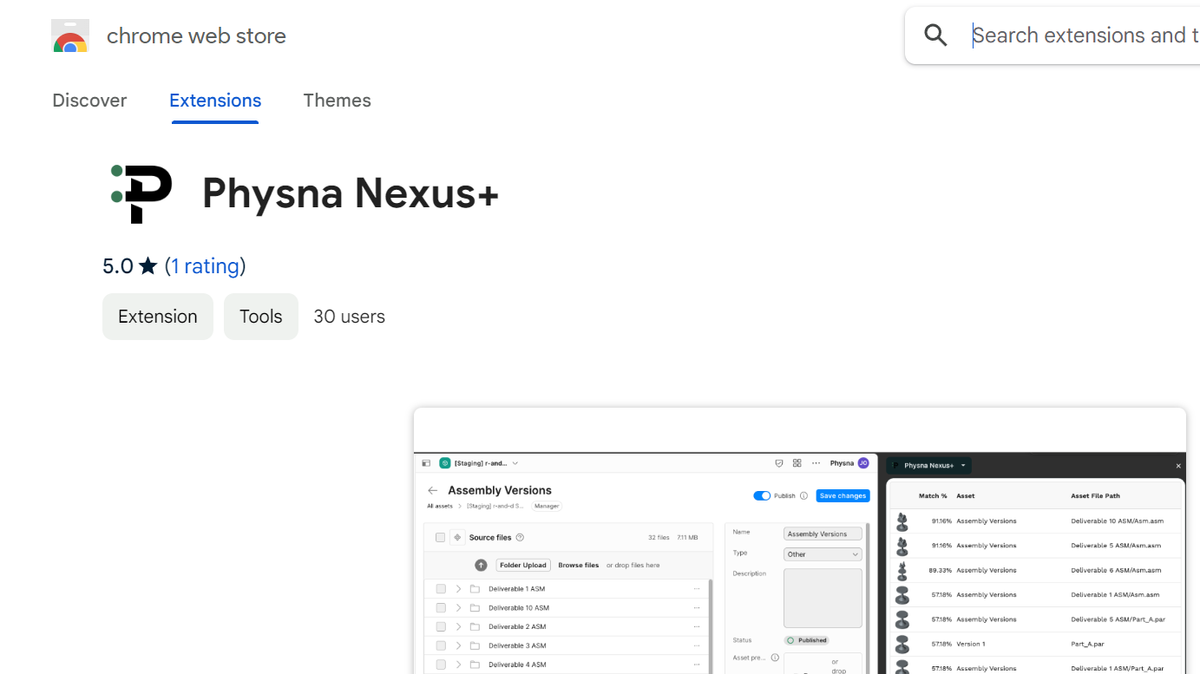 Physna Nexus+