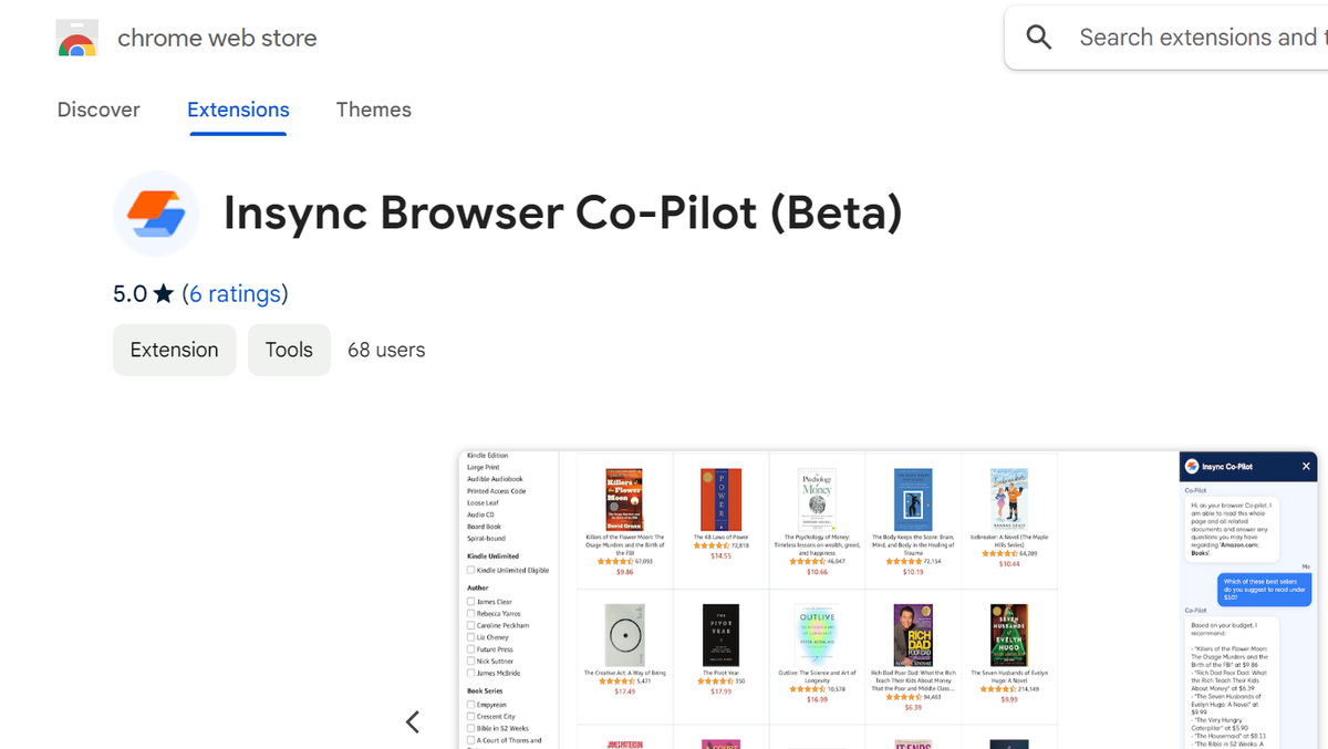 Insyncai's Browser Co-Pilot - Chrome Extension