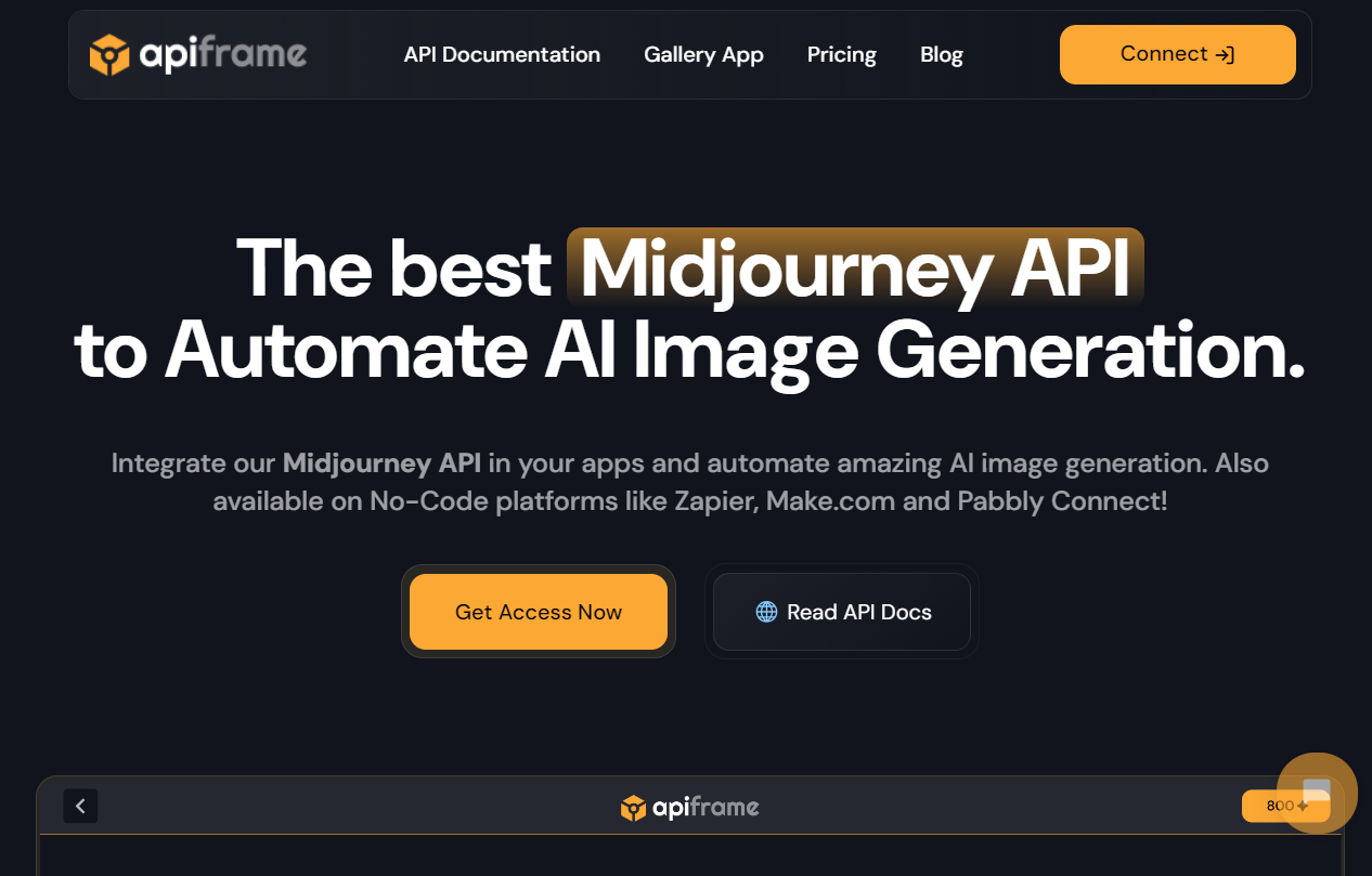 Midjourney API by APIFRAME Midjourney API by APIFRAME