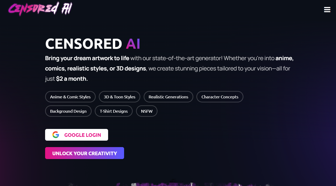 Censored AI Image Generator