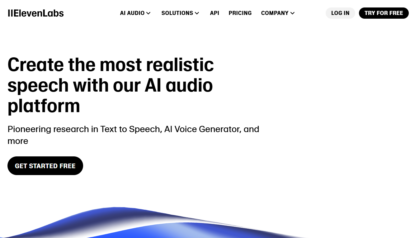 ElevenLabs AI Voice Generator