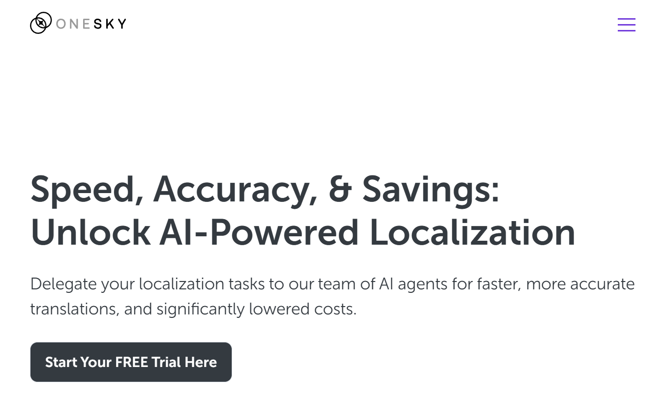 OneSky Localization Agent