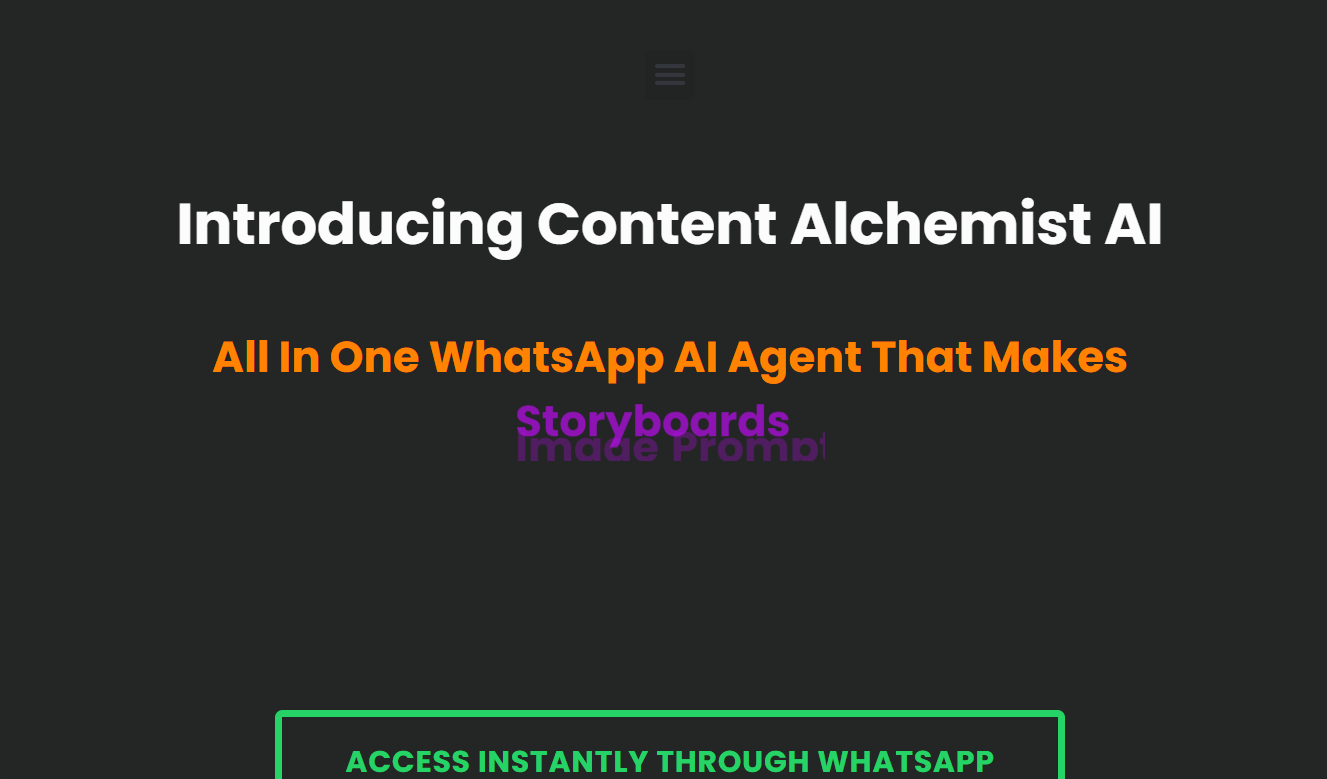 Content Alchemist AI Video Maker