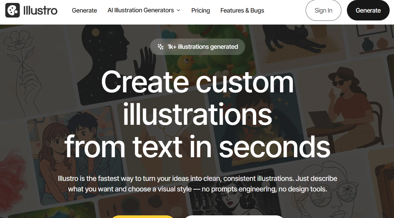 Illustro - AI Illustration Generator