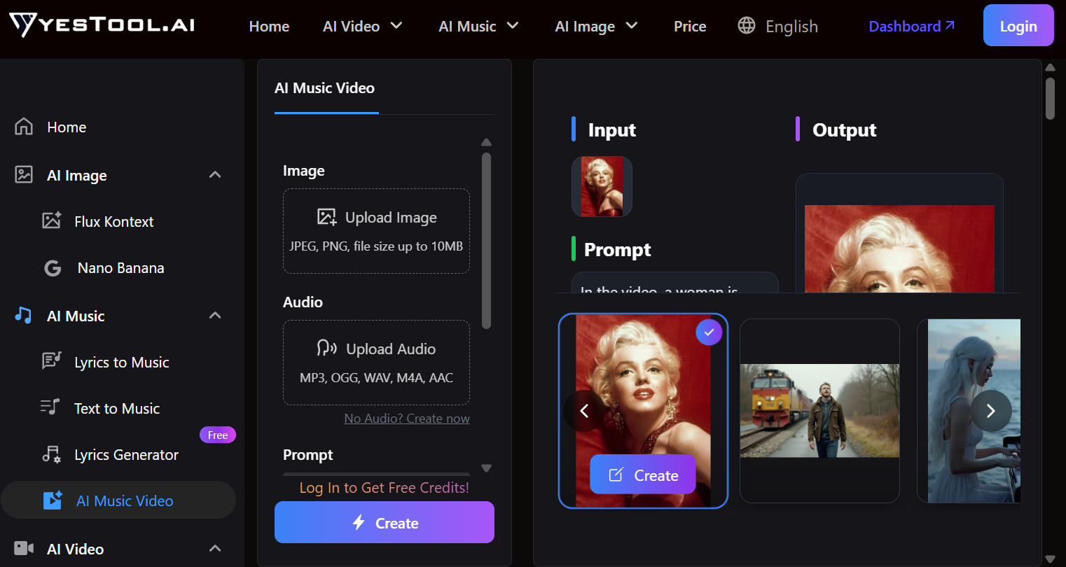 yesTool | AI Music Video