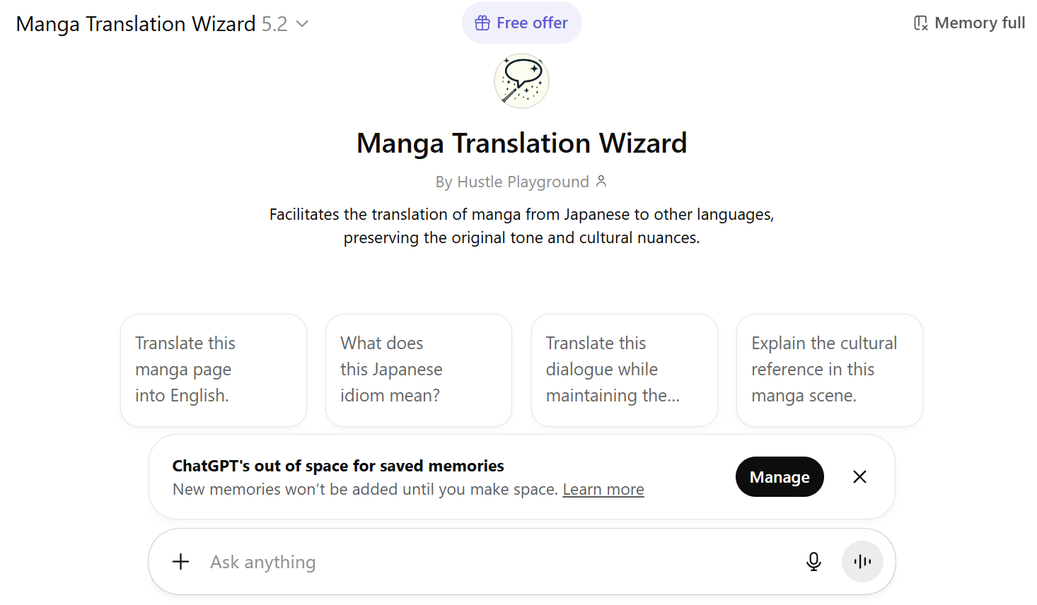Manga Translation Wizard