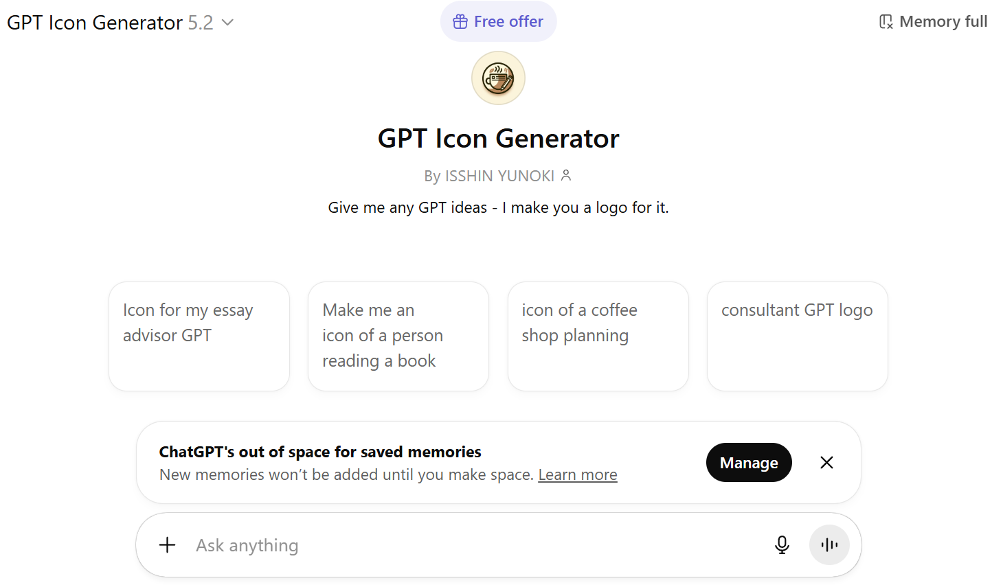 GPT Icon Generator