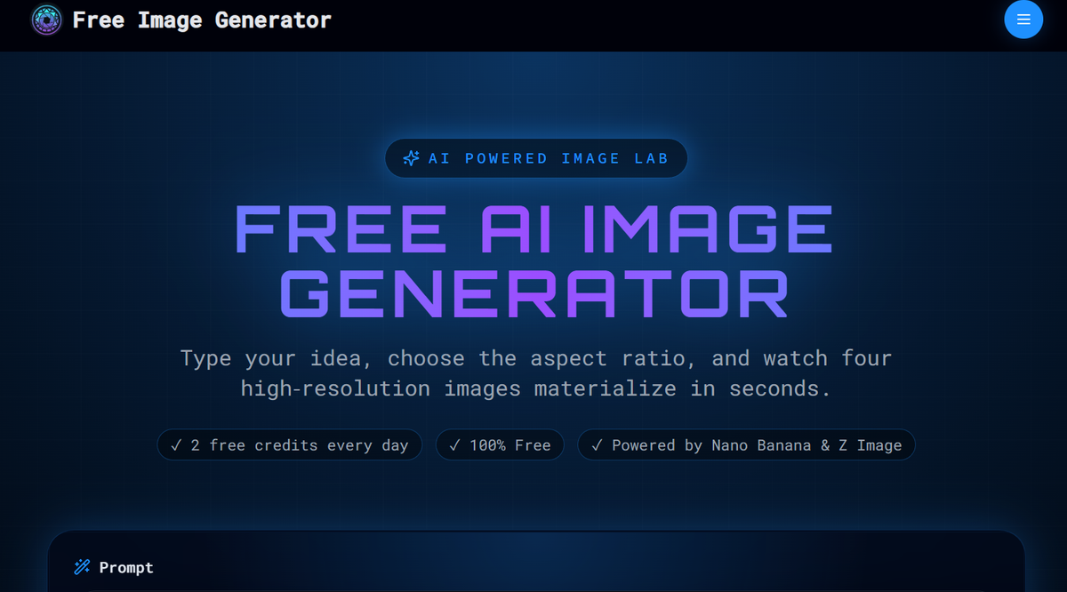 Free Image Generator.app