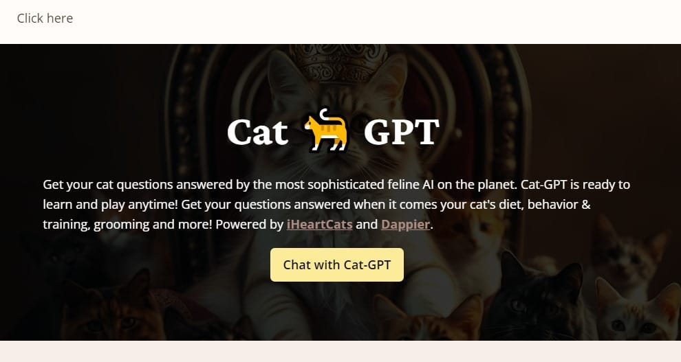 Cat GPT