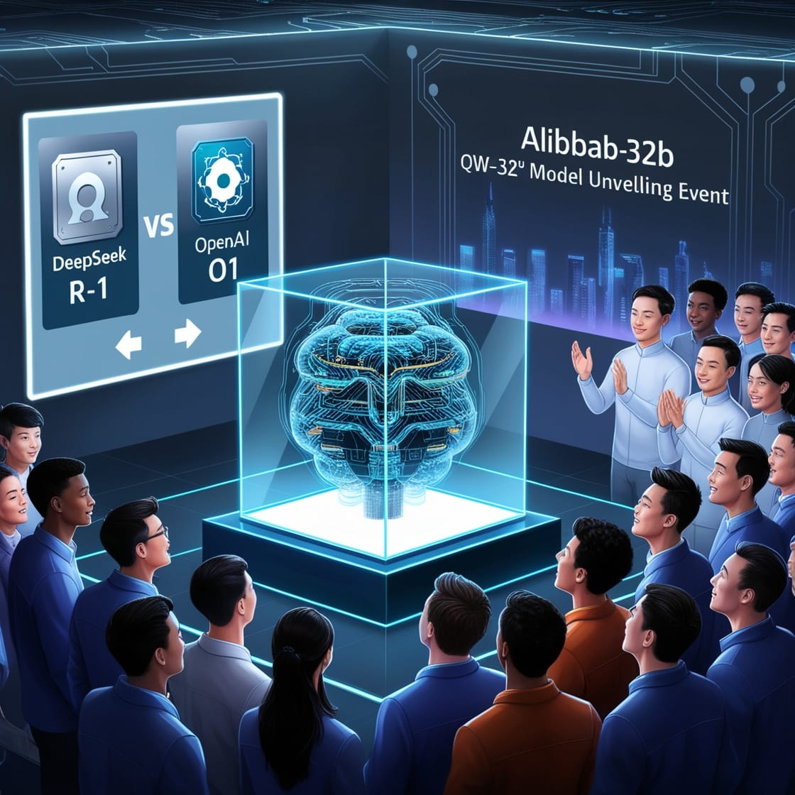 Alibaba Unveils QwQ-32B AI Model, Rivaling DeepSeek's R-1 and OpenAI's o1 Alibaba Unveils QwQ-32B AI Model, Rivaling DeepSeek's R-1 and OpenAI's o1