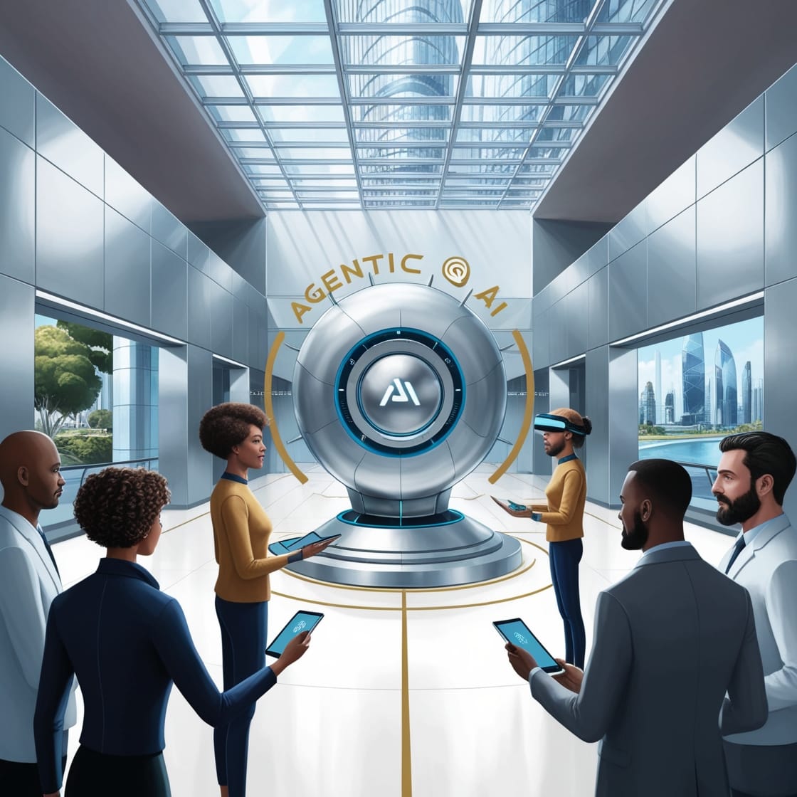 Imagining the Future of Banking with Agentic AI