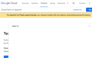 Google text to speech