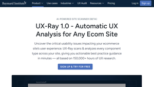 UX-Ray 1.0 by Baymard